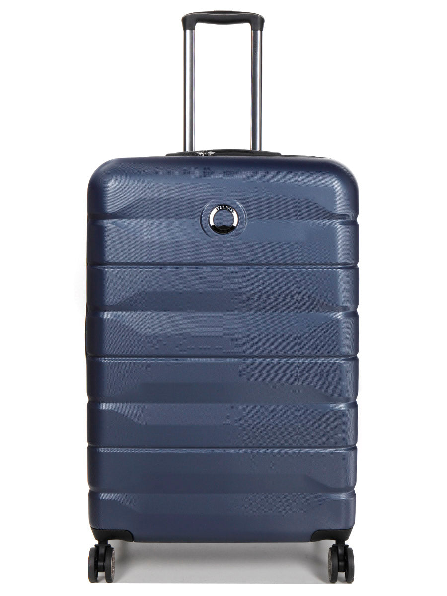 Valise extensible Delsey Air Armour 77 cm Bleue - La bagagerie